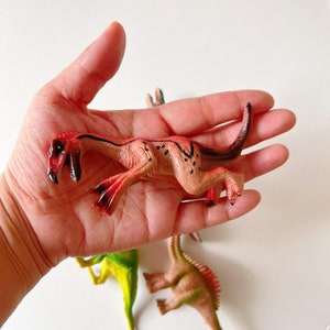 Dinosaur Figurines, Set of 4pcs, 4-5inches Long, Perfect Toy & Decor ...