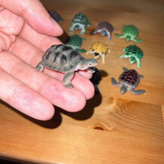 Cute Turtle Miniatures Set of 12 Turtle Figurines 2.5 - Etsy