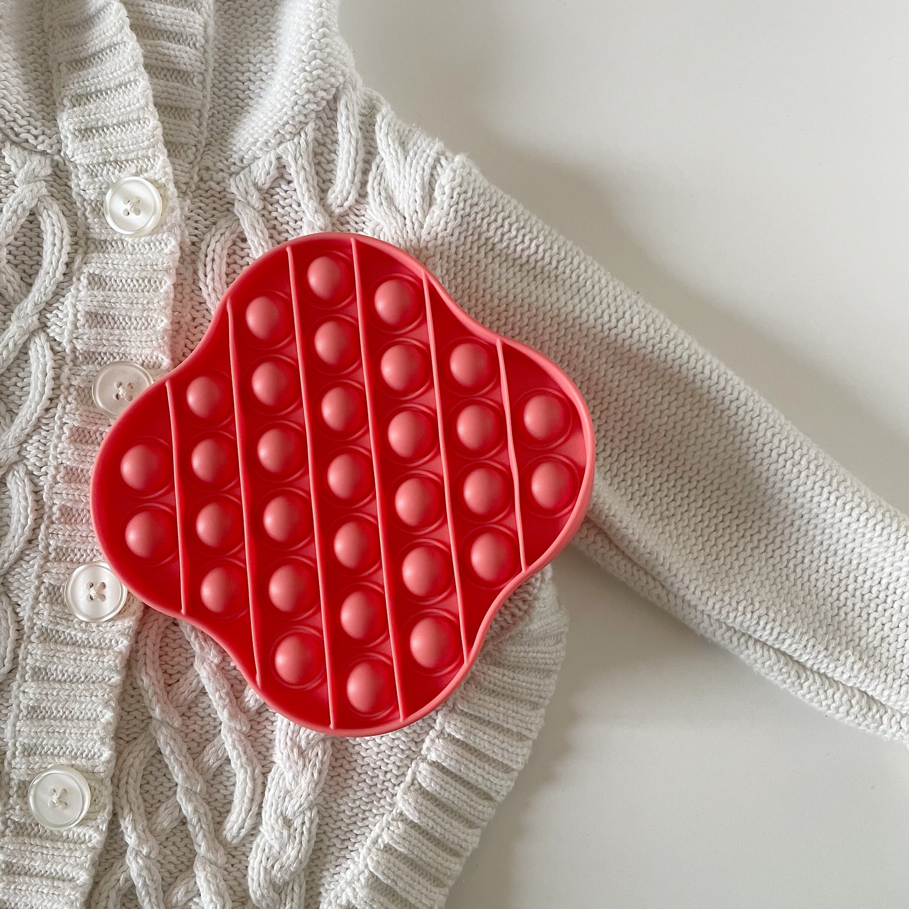 Square silicone sensory poppers fidget poppers girl boy | Etsy