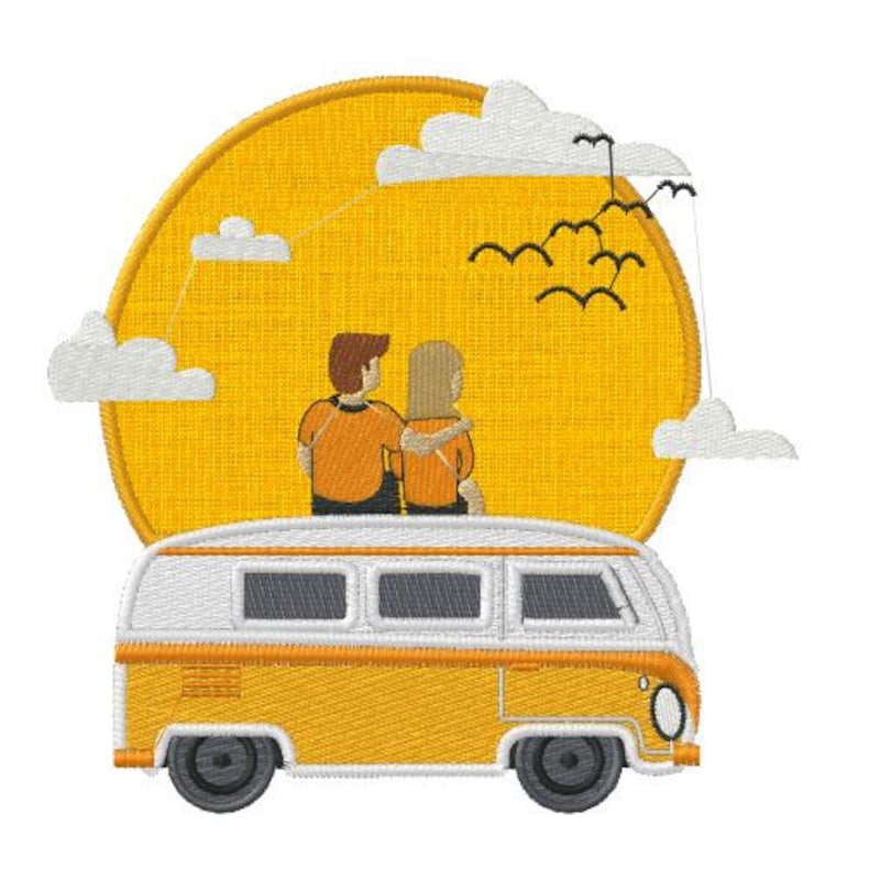 Vw Embroidery - Etsy