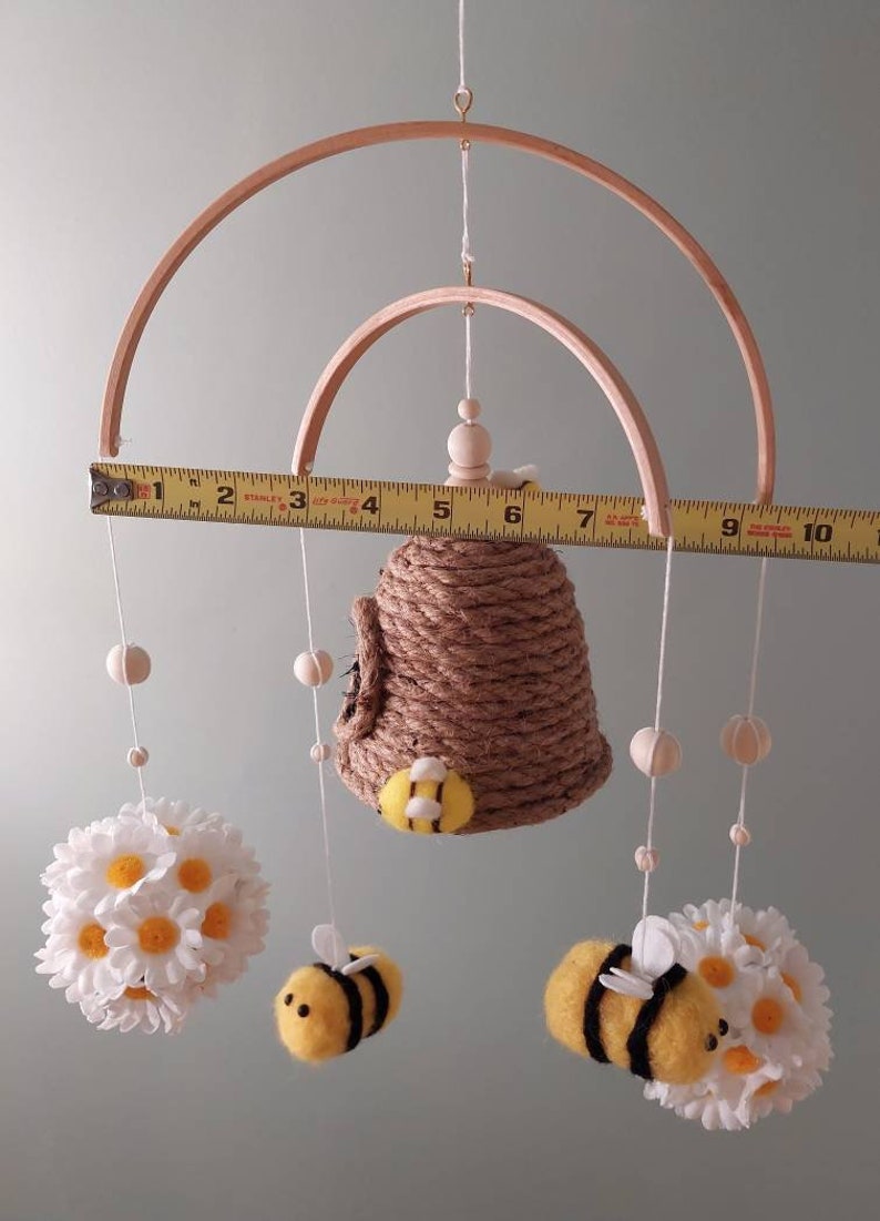 Baby Bee Mobile Baby Bee Room Decor Bee Nursery Decor - Etsy