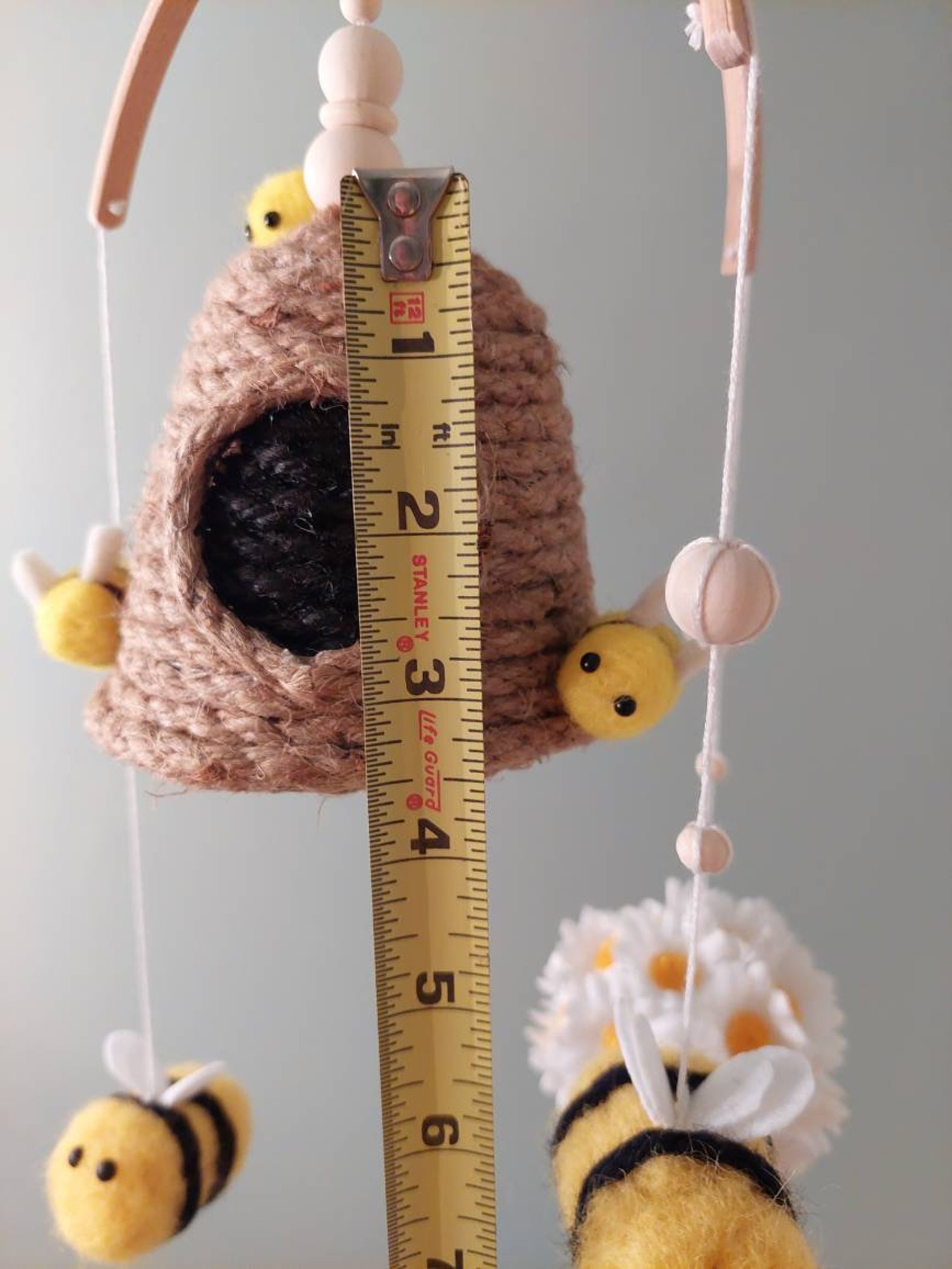 Baby Bee Mobile Baby Bee Room Decor Bee Nursery Decor - Etsy