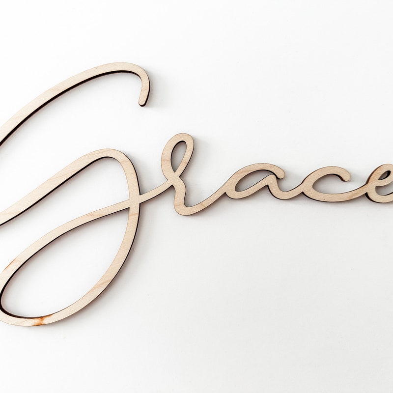 Wooden Grace Sign - Etsy