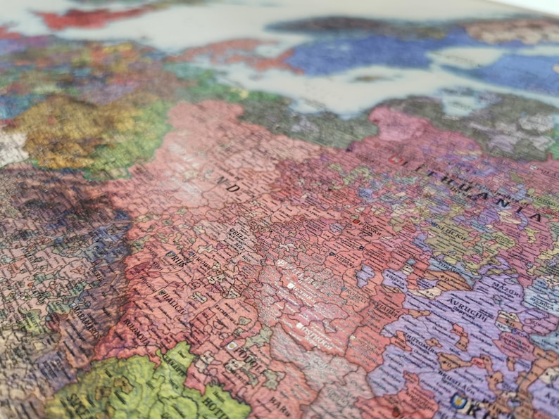 Europe 1444 History Map - Etsy