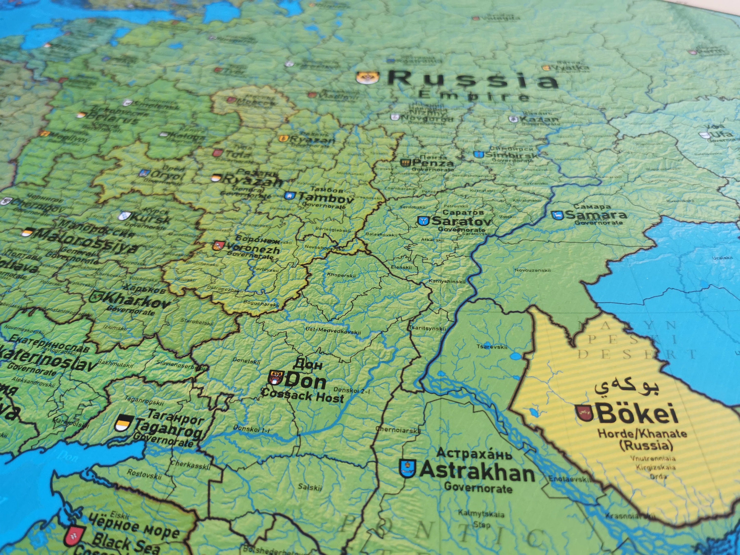 Europe 1836 History Map - Etsy Canada