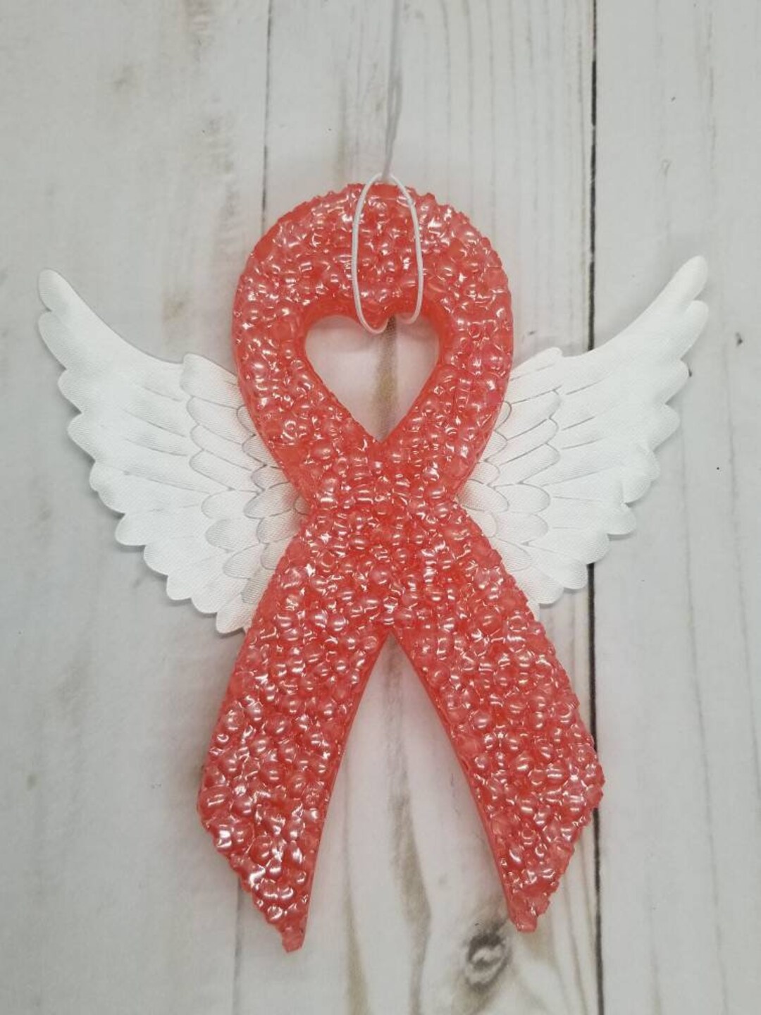 Breast Cancer Awareness Ribbon Memorial Freshie with or - Etsy