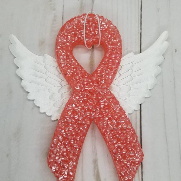 Car Freshener Breast Cancer Ribbon - Etsy
