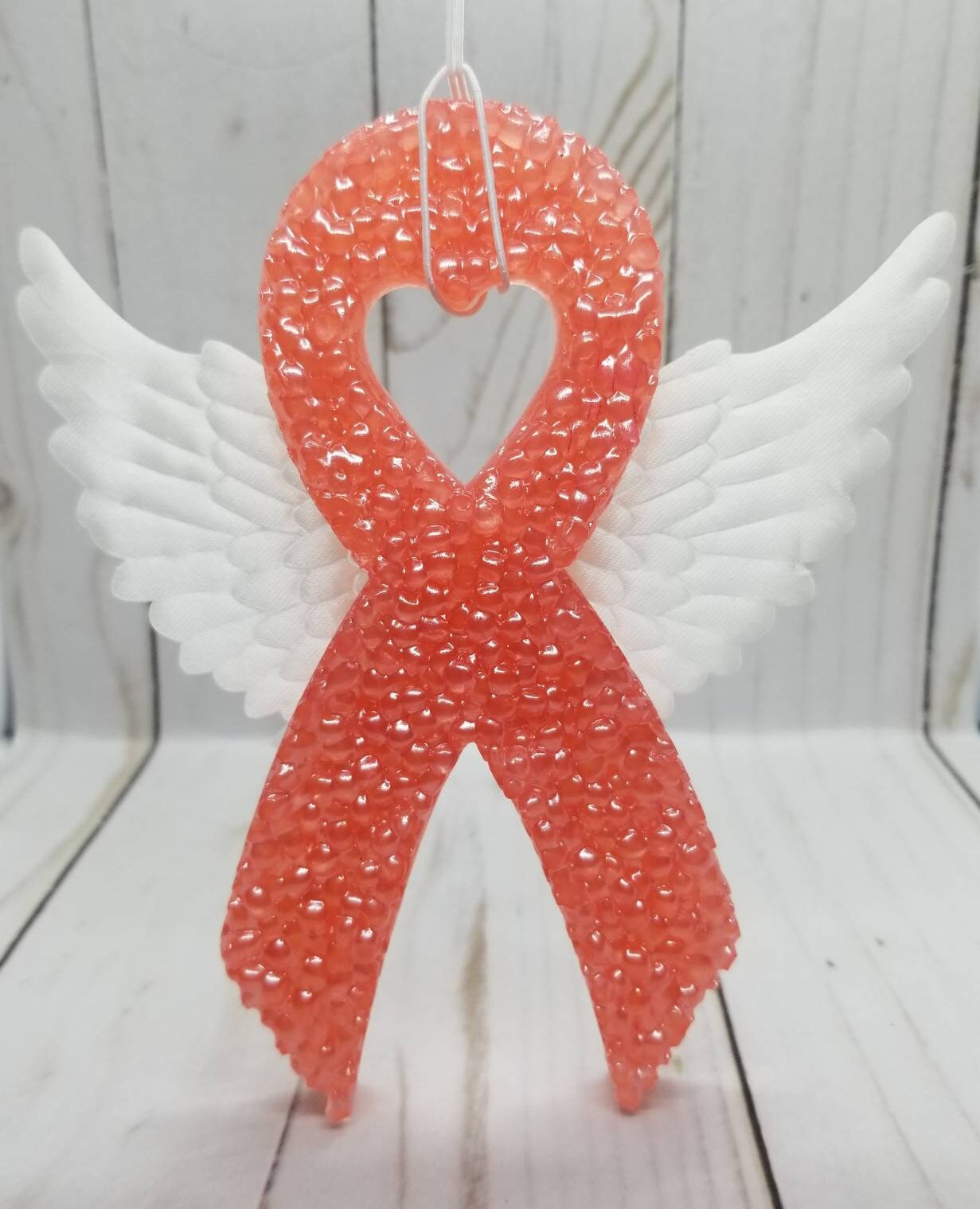 Breast Cancer Awareness Ribbon Memorial Freshie with or - Etsy