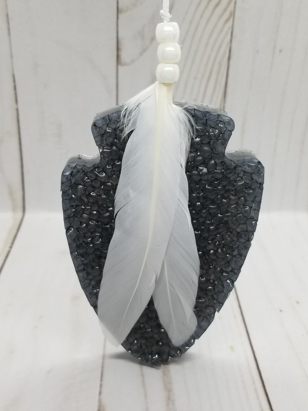 Arrowhead Feather Boho Car Freshie - Etsy UK