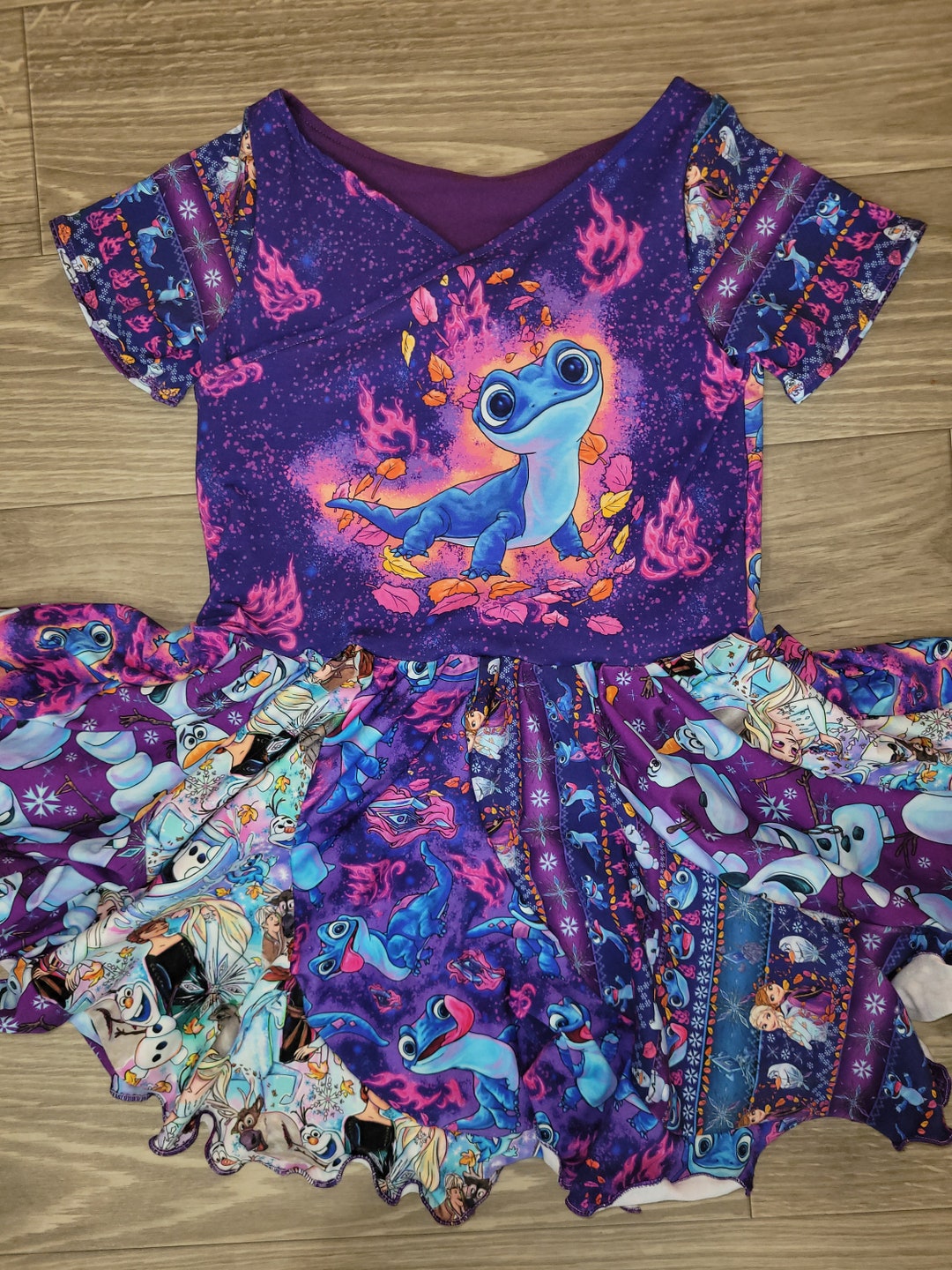 Fire Lizard Dress - Etsy