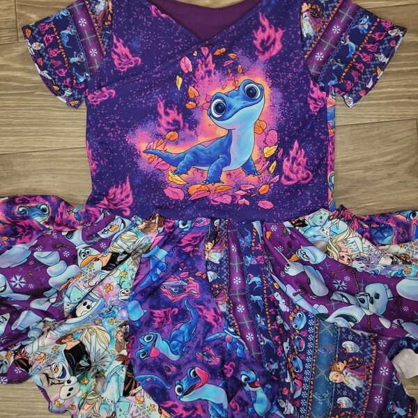 Fire and Ice Dress - Etsy