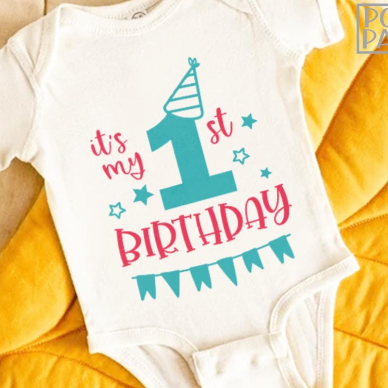 First Birthday Svg - Etsy
