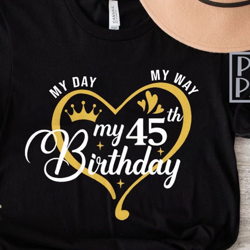 45th Birthday - Etsy