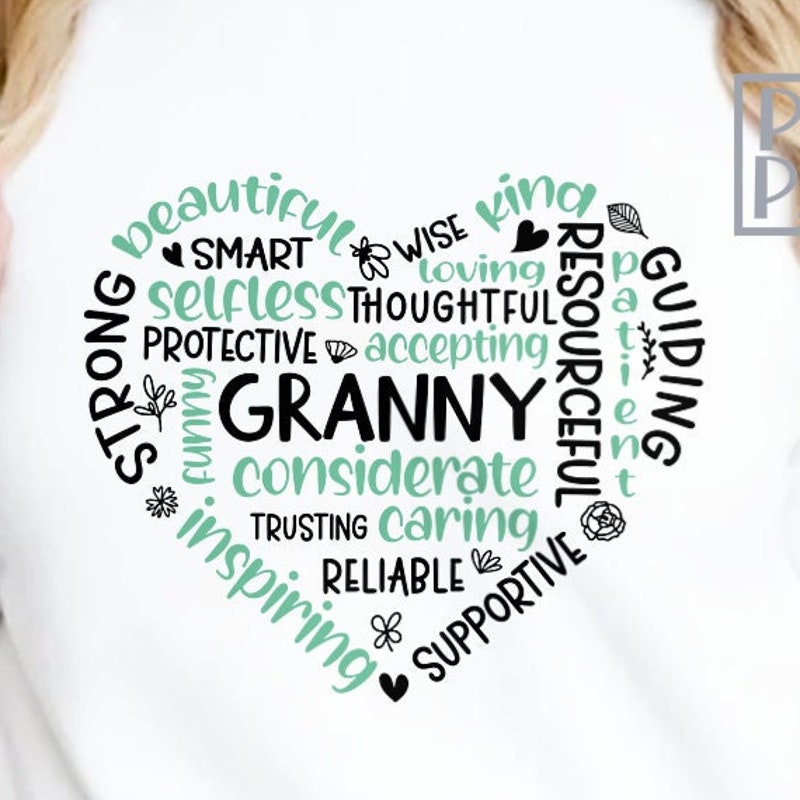 Granny Svg File - Etsy