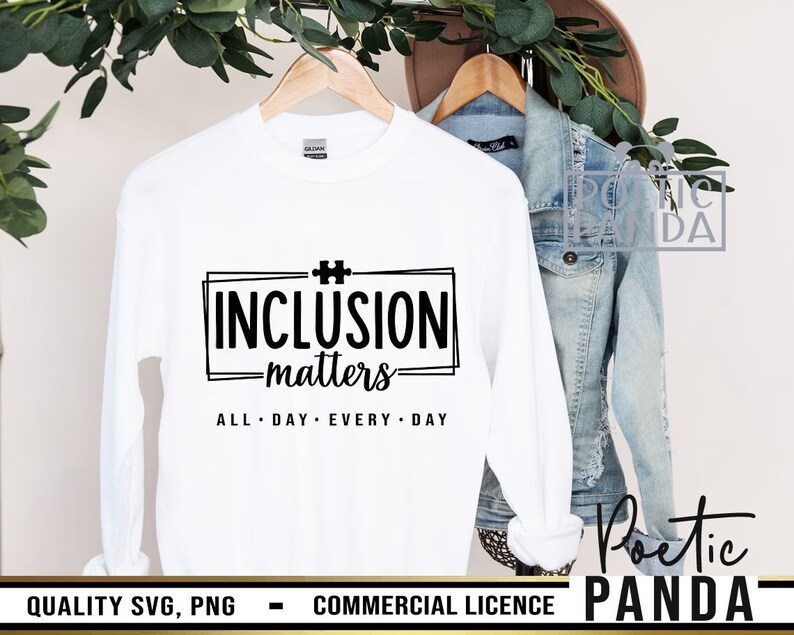 Inclusion Matters SVG PNG, You Matter Svg, Neurodiversity Svg, Autism ...