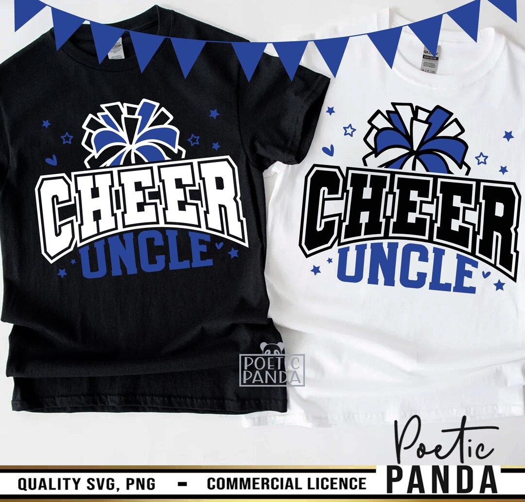 Cheer Uncle SVG PNG, Cheer Uncle Shirt Svg, Gift to Cheer Uncle Svg ...