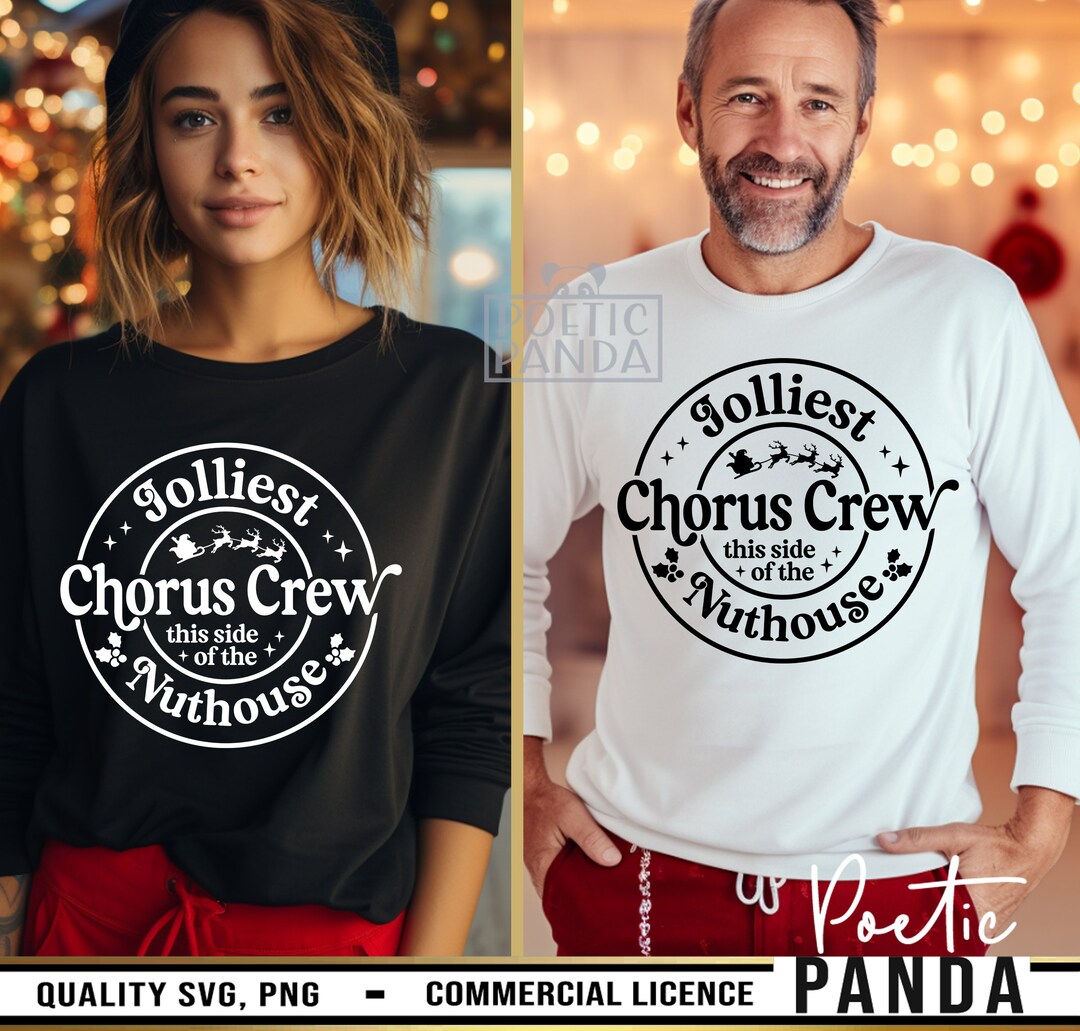 Chorus Crew SVG PNG, Music Teacher Svg, Choir Svg, Christmas Shirt Svg ...