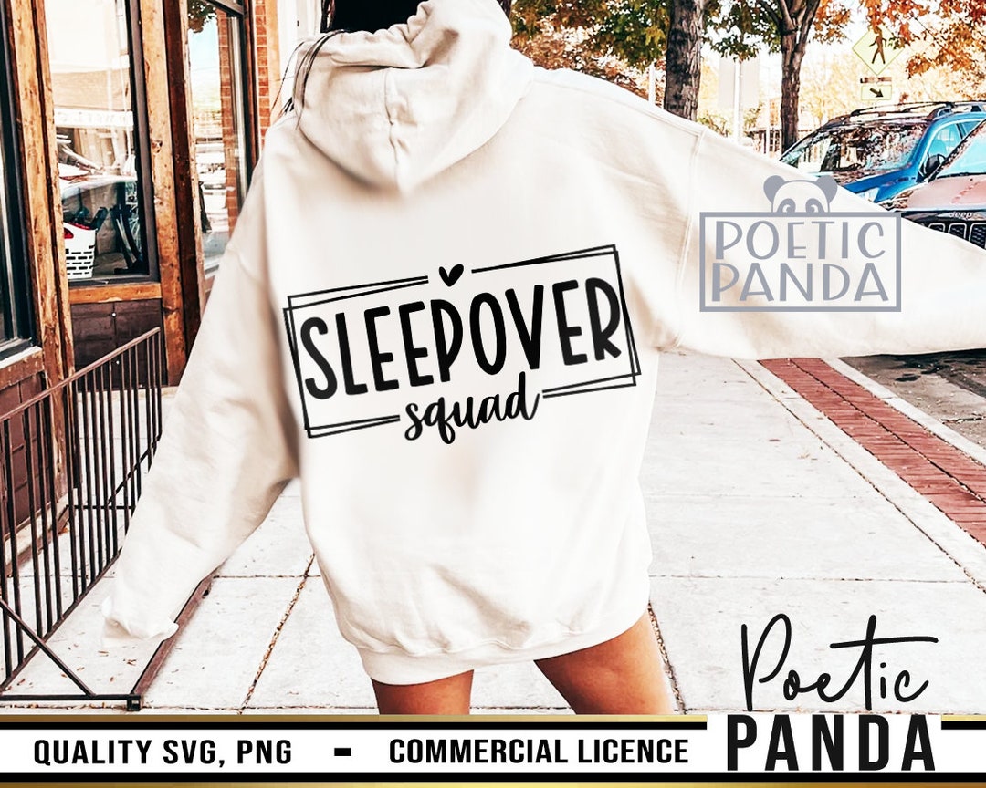 Sleepover Squad SVG PNG, Birthday Svg, Sleepover Svg, Girls Trip Svg ...