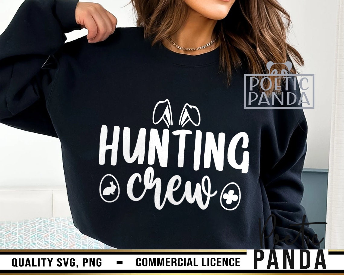 Hunting Crew SVG PNG Cousin Crew Svg Easter Svg Egg Hunting - Etsy UK