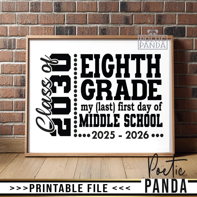 First Grade of High School - Etsy