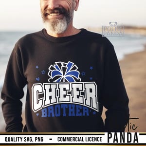 Cheer Brother SVG PNG, Cheer Brother Shirt Svg, in My Cheer Brother Era ...