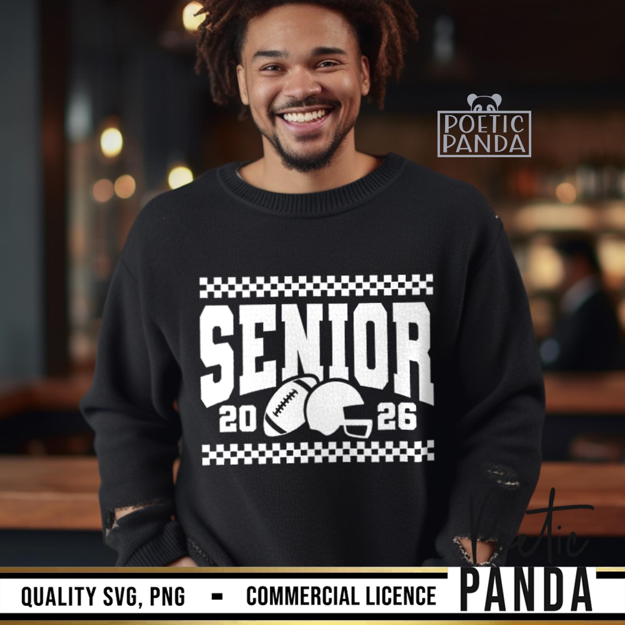 2026 Football Senior SVG PNG, Football Grad Svg, Class of 2026 Svg ...
