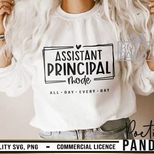 Assistant Principal SVG PNG, Principal Shirt, Santas Favorite Svg, A is ...