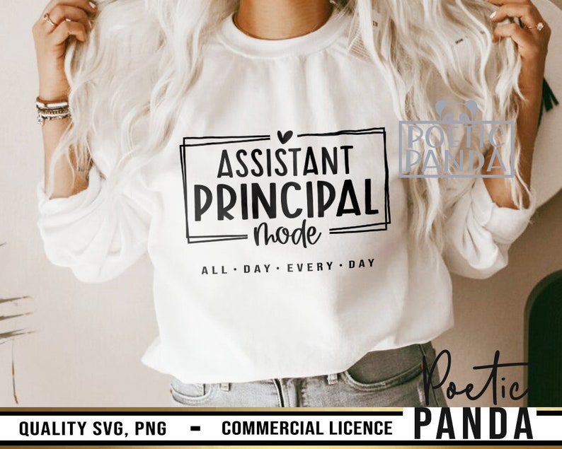 Assistant Principal SVG PNG, School Spirit Svg, A is for Assistant ...