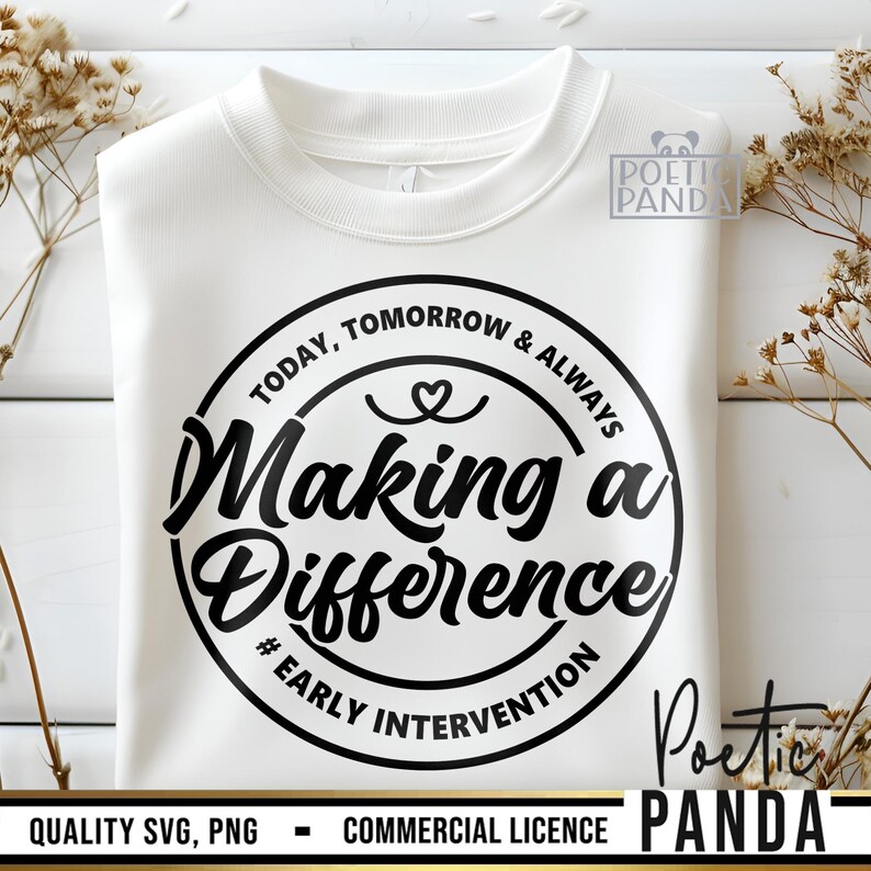 Early Intervention SVG PNG, Intervention Teacher Gift Svg ...