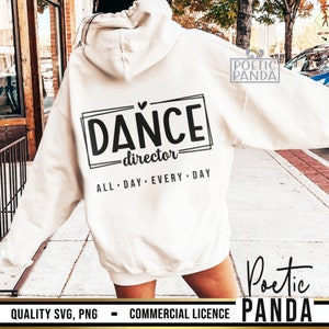 Dance Director SVG PNG, Dance Coach Svg, Dance Director Gift Svg, in My ...