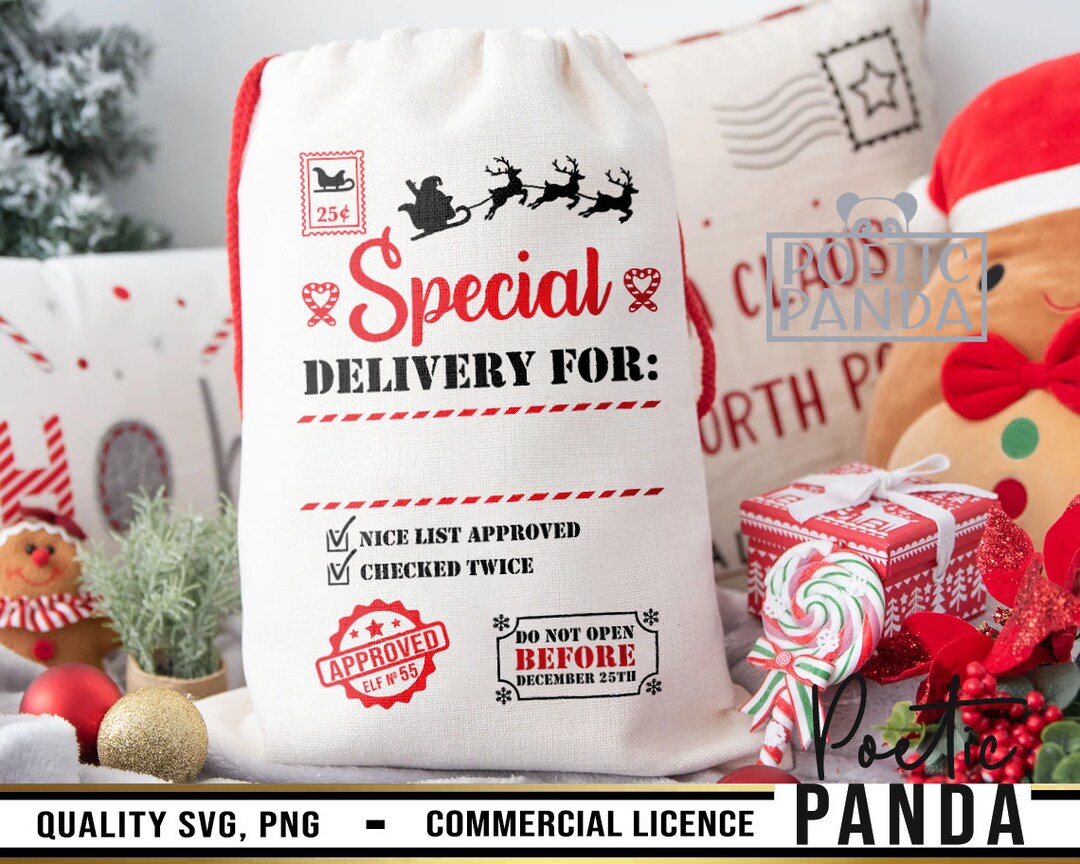 Santa Sack SVG PNG, Santa Cam Svg, Santa Bag Svg, Family Christmas Svg ...