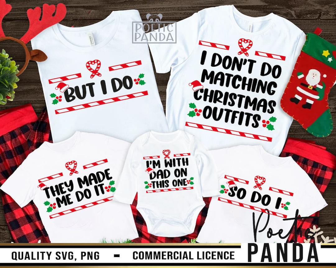 Family Christmas Matching Shirts SVG PNG, Family Reunion Svg, Cricut ...