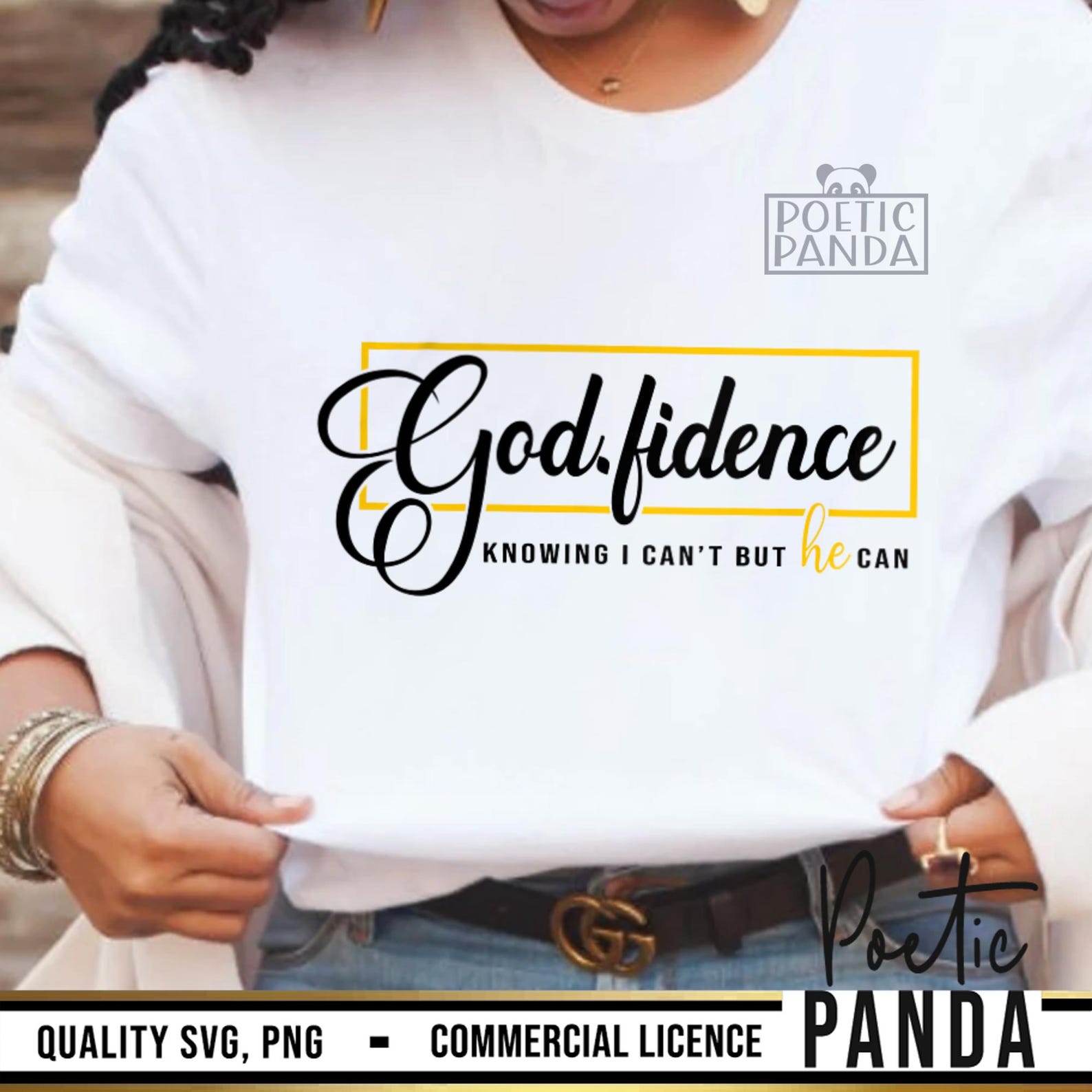 Godfidence SVG PNG, Christian Shirt Svg Design, Religious Svg, Bible ...