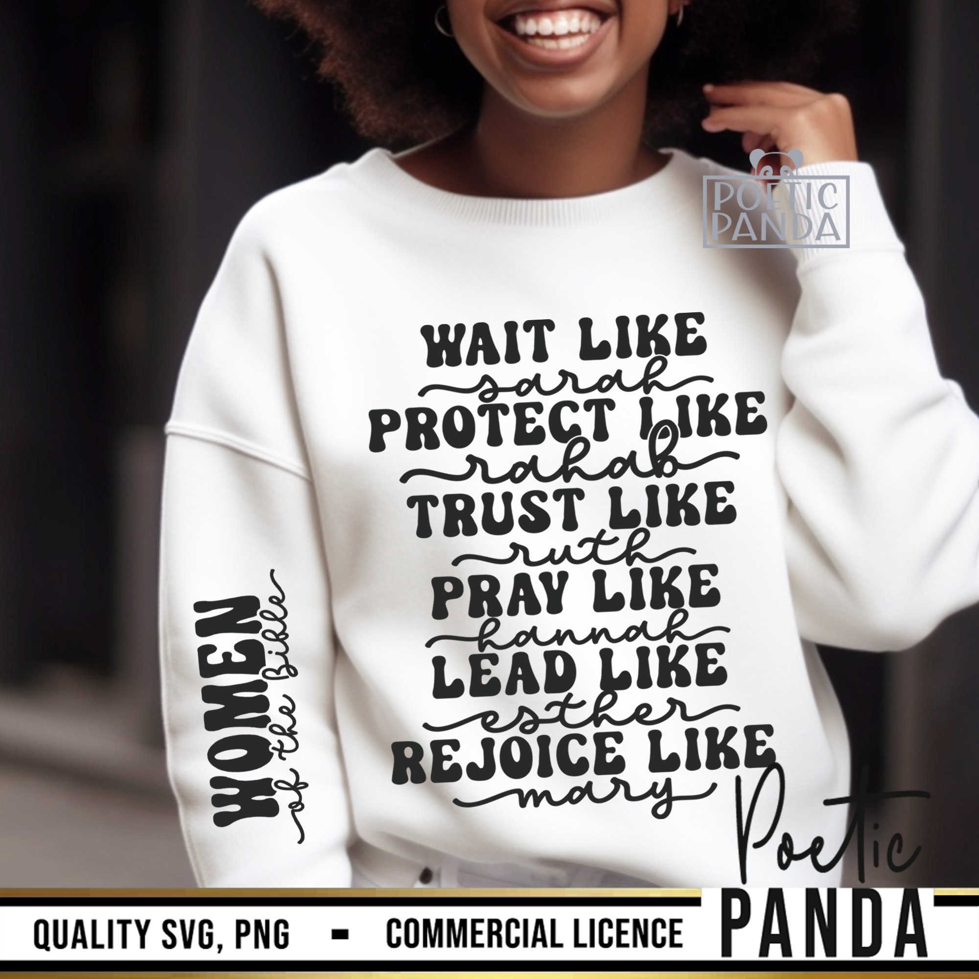 Women of Bible SVG PNG, Christian Quote Svg, Wail Like Svg, Christian ...