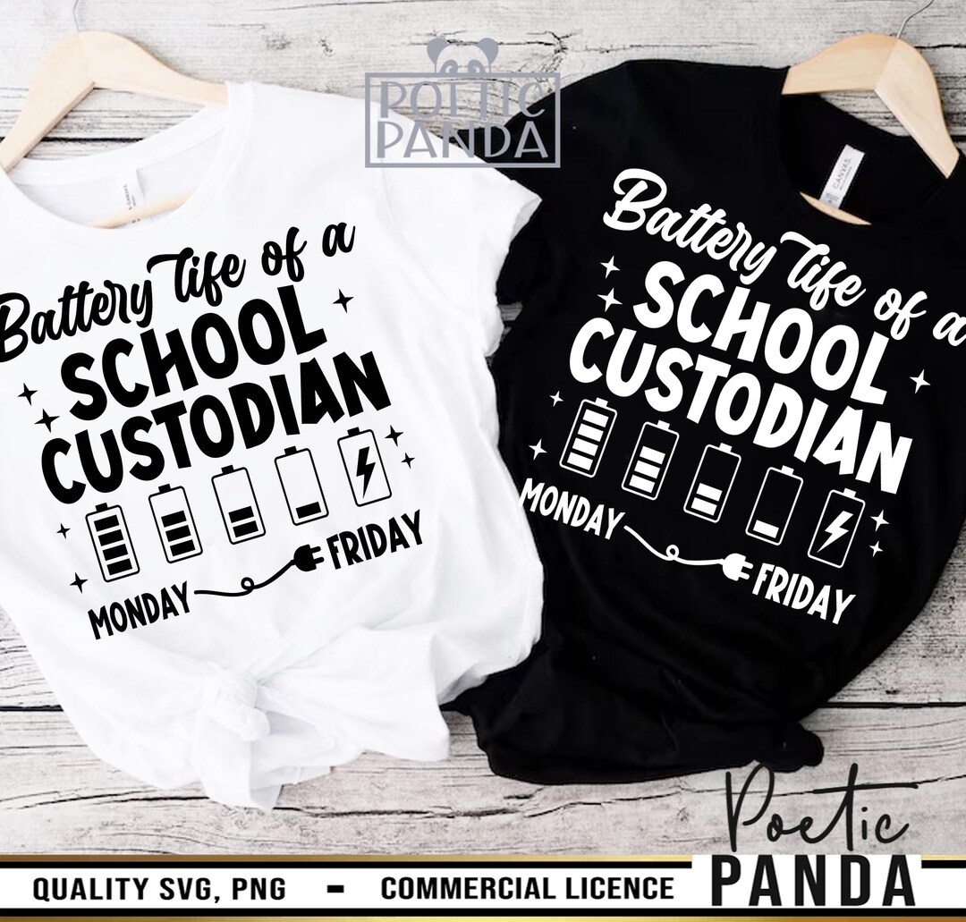School Custodian SVG PNG, Custodian Svg, School Custodian Design for ...