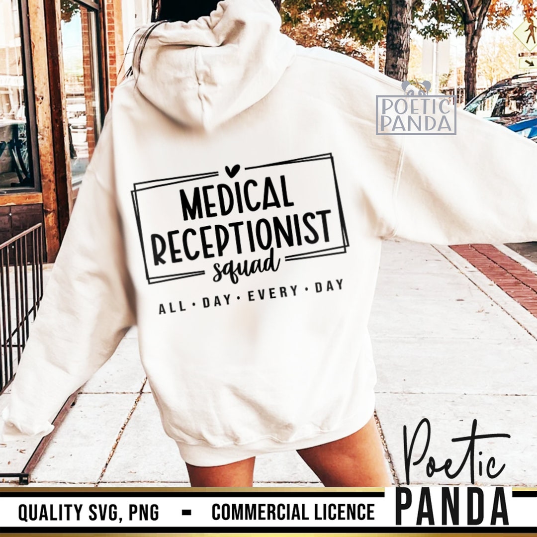 Medical Receptionist SVG PNG, Receptionist Png, Nurse Svg, Medical Squad Svg, Healthcare Squad ...
