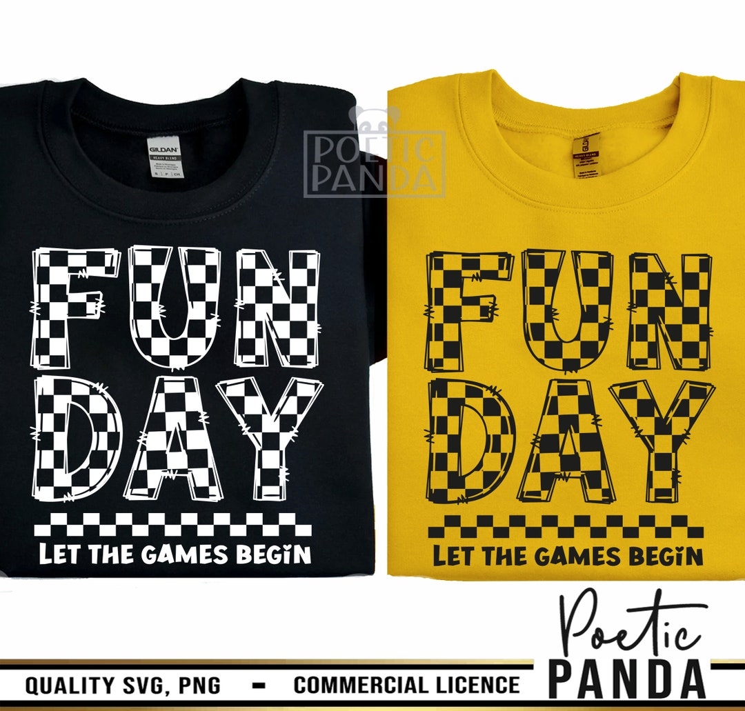 Fun Day SVG PNG, Field Day Svg, Fun Day Teacher Shirt Svg, Let Games ...