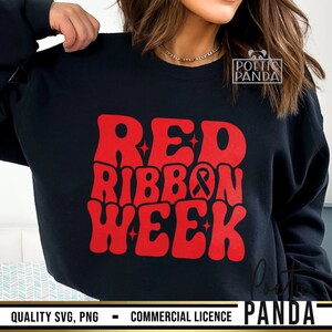 Red Ribbon Week SVG PNG, Red Ribbon Week Svg, Drug Free Svg, Red Ribbon ...