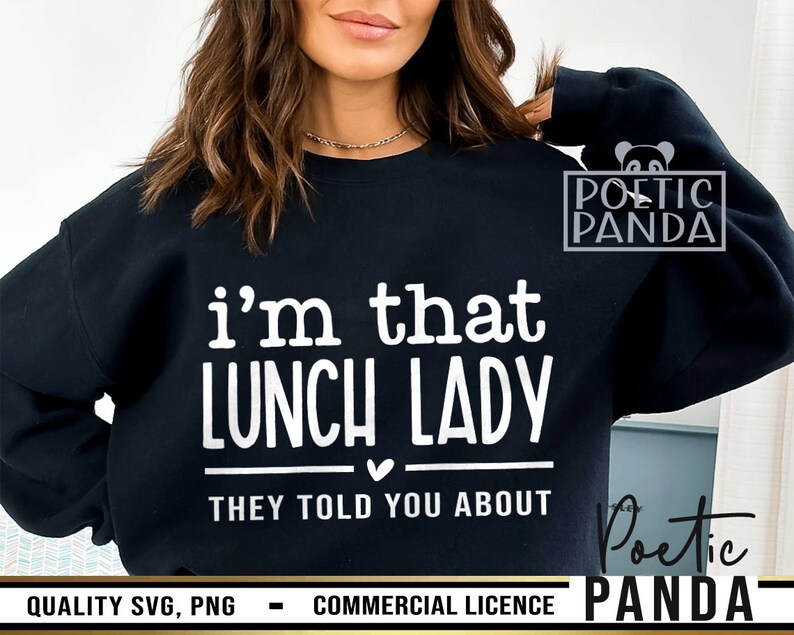 Lunch Lady SVG PNG Cafeteria Crew Svg Back to School Svg - Etsy