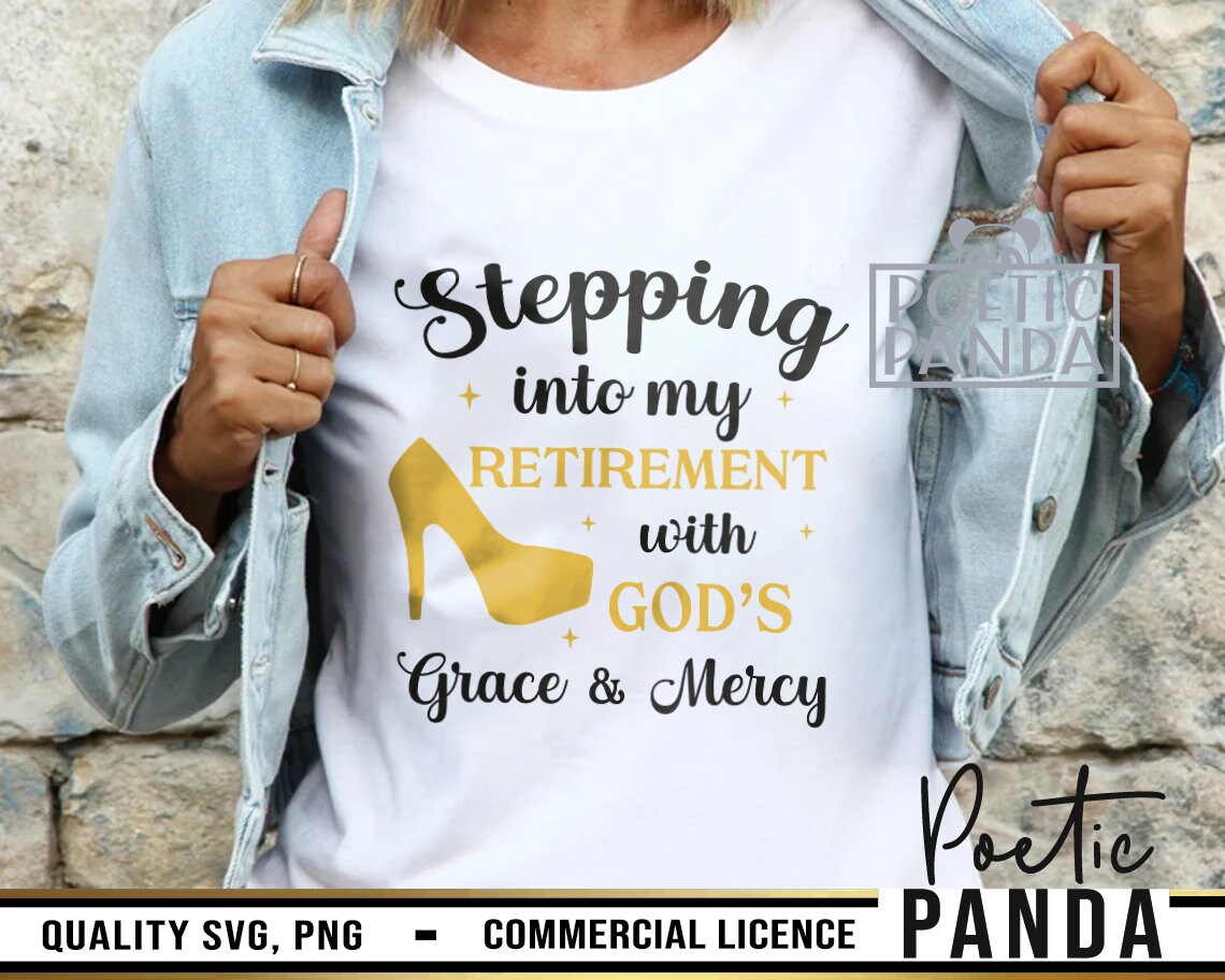 Stepping Into Retirement SVG PNG Officially Retired Svg - Etsy