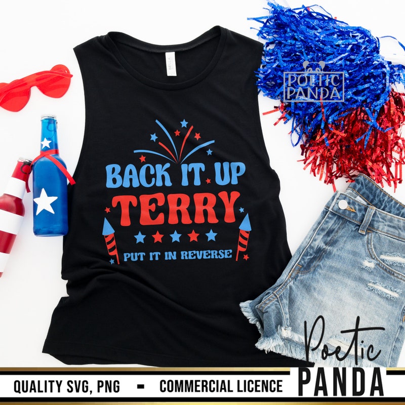 Back It up Terry Svg - Etsy