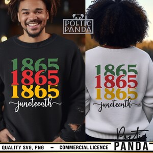 Juneteenth SVG PNG, 1865 Juneteenth Svg, Juneteenth Shirt Svg ...