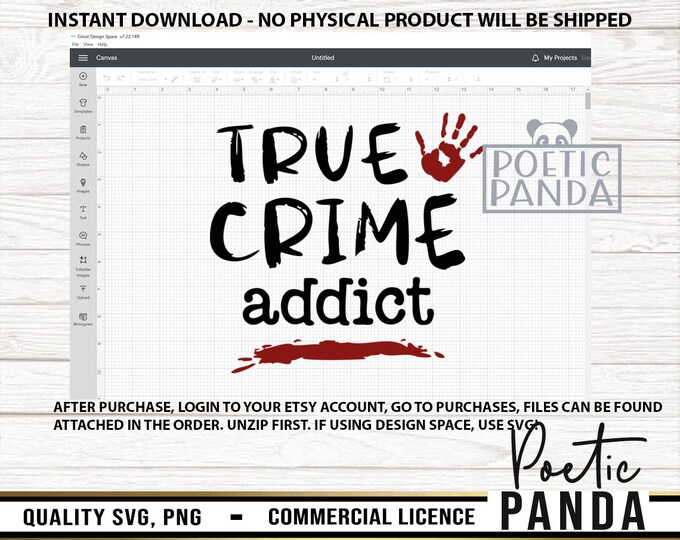True Crime Sweatshirt Criminal True Crime Junkie Shirt Crime Show Lover ...