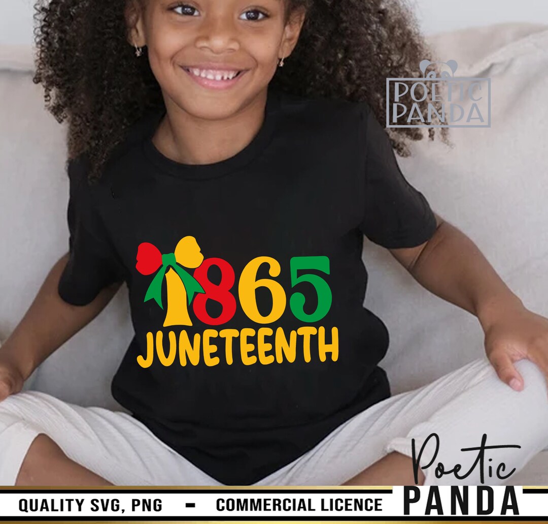 Juneteenth SVG PNG, Cute Juneteenth Svg Cut File Cricut, Little Girl ...