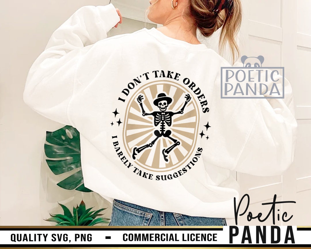 Dont Take Orders SVG PNG Adult Humor Svg Sassy Svg Funny - Etsy