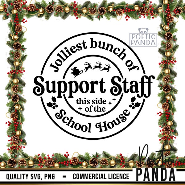 Support Staff Svg - Etsy