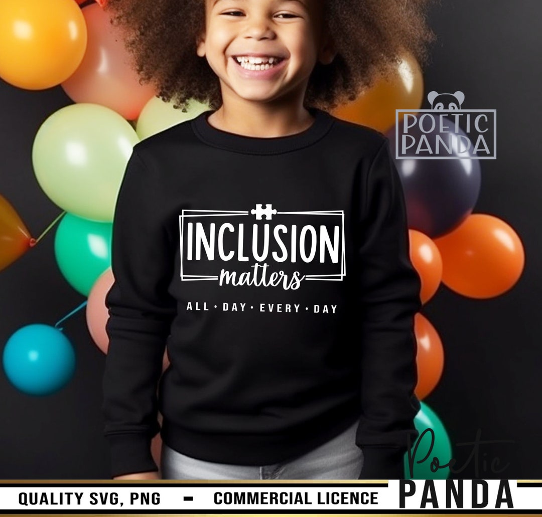 Inclusion Matters SVG PNG, You Matter Svg, Neurodiversity Svg, Autism ...
