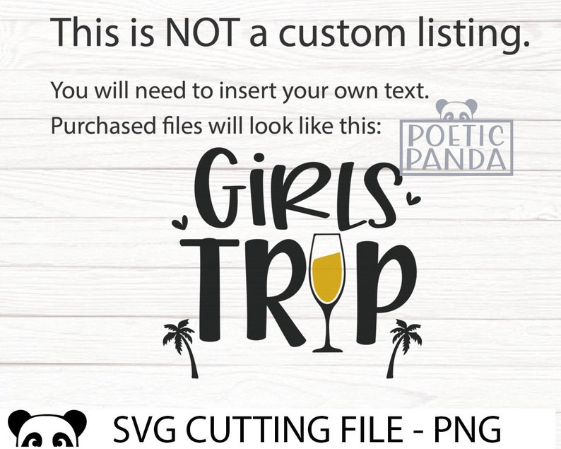 Girls Trip SVG PNG Girls Getaway Svg Girls Vacation Svg - Etsy