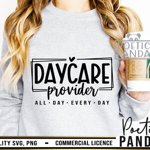 Daycare Provider SVG PNG, Daycare Svg, Kindergarten Svg, Teacher Svg ...