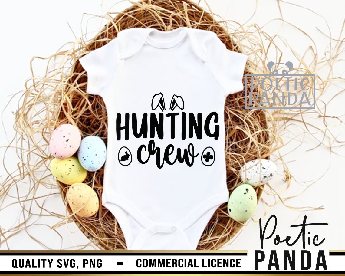 Hunting Crew SVG PNG Cousin Crew Svg Easter Svg Egg Hunting - Etsy UK